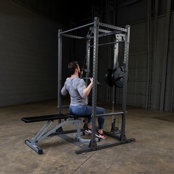 Powerline - Power Rack Lat Attachment (PLA1000) – Drop Box Gym